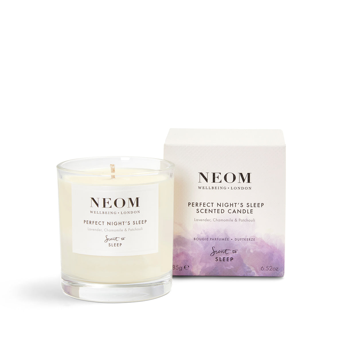 Perfect Night's Sleep Scented Candle (1 Wick) – NEOM Wellbeing EU