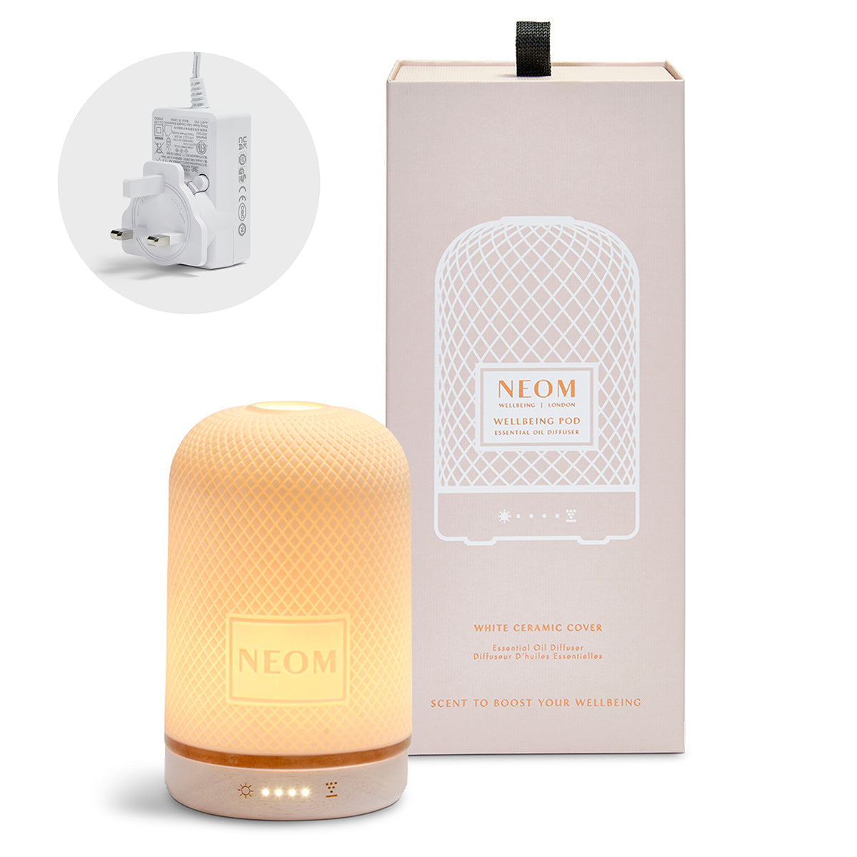 Wellbeing Pod with 3 Pin Plug – NEOM Wellbeing EU