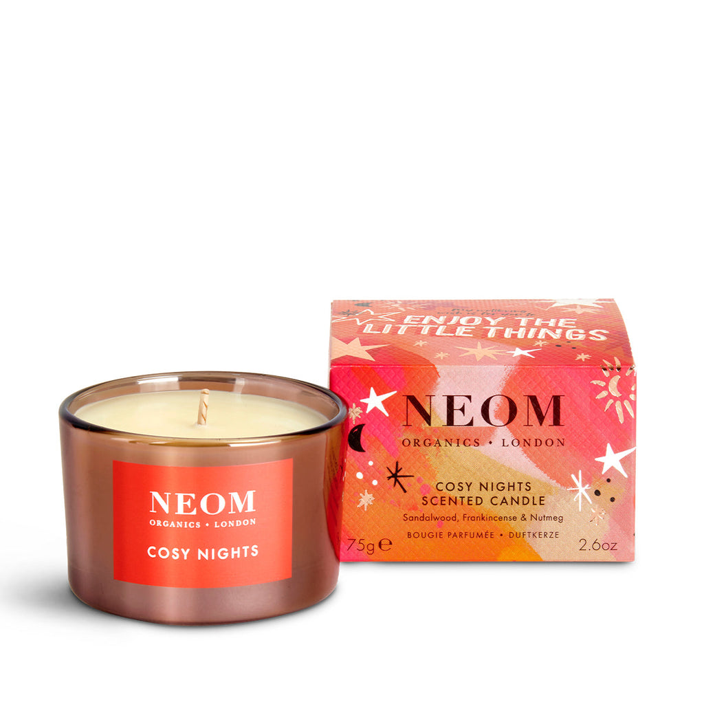 Cosy Nights Scented Candle (Travel) | NEOM Wellbeing EU