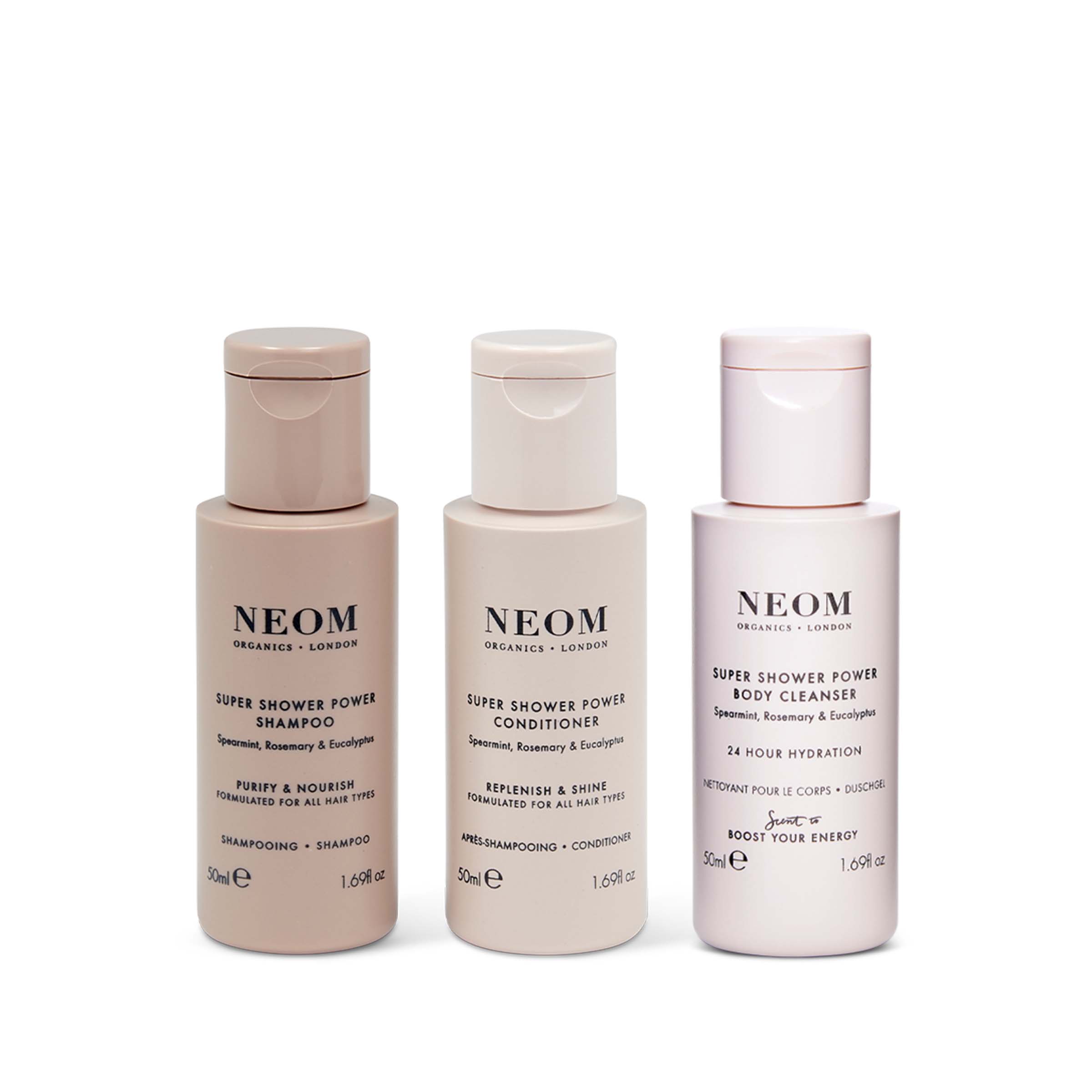 The Mini Super Shower Power Set – NEOM Wellbeing EU