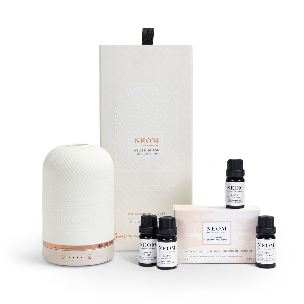 Wellbeing Pod Essential Oil Diffuser & Essential Oil Blends Collection | NEOM Wellbeing EU